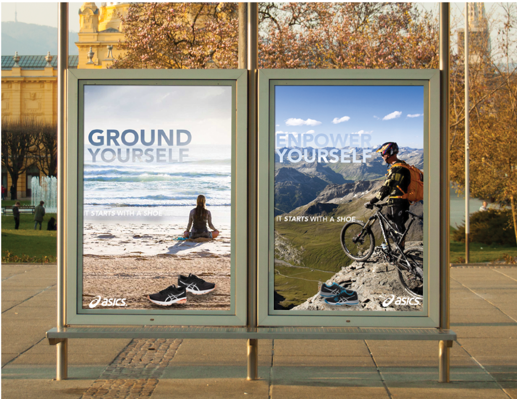 Asics Advertising Concept – ALESSANDRA PISANI